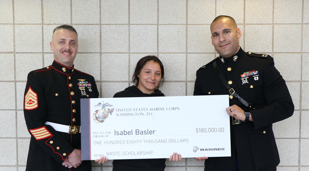 Senior Isabel Basler Bestowed with Marines NROTC Scholarship | STE ...